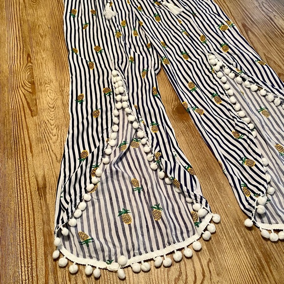 Solitaire | Swim | Nwt Solitaire Swim Coverup Pants Pineapple And ...